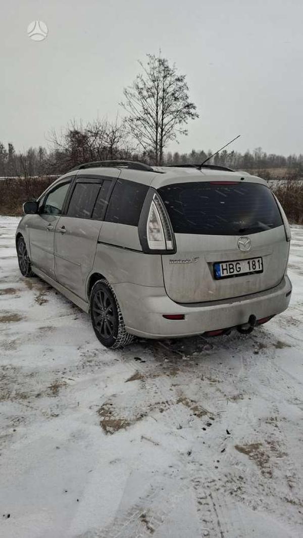 Pelēks Mazda 5 2006 Kauņa, ar dzinēja tilpumu 2.00 L un nobraukumu 317 tūkst. km par 1600 €, foto 3 vietnē AUTOMOTO.COM.LV