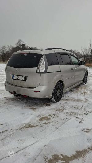 Pelēks Mazda 5 2006 Kauņa, ar dzinēja tilpumu 2.00 L un nobraukumu 317 tūkst. km par 1600 €, foto 4 vietnē AUTOMOTO.COM.LV
