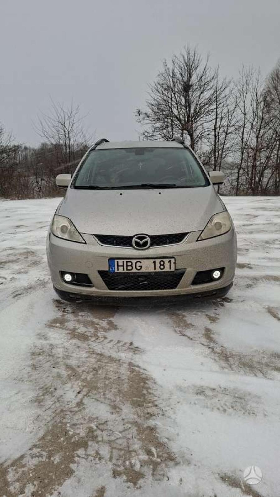 Pelēks Mazda 5 2006 Kauņa, ar dzinēja tilpumu 2.00 L un nobraukumu 317 tūkst. km par 1600 €, foto 6 vietnē AUTOMOTO.COM.LV