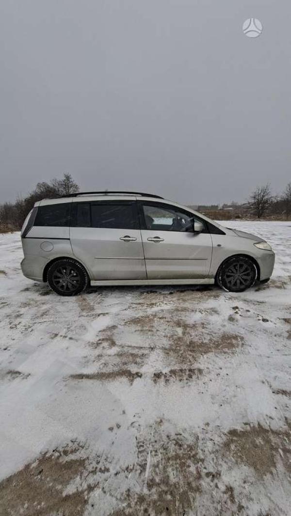 Pelēks Mazda 5 2006 Kauņa, ar dzinēja tilpumu 2.00 L un nobraukumu 317 tūkst. km par 1600 €, foto 8 vietnē AUTOMOTO.COM.LV