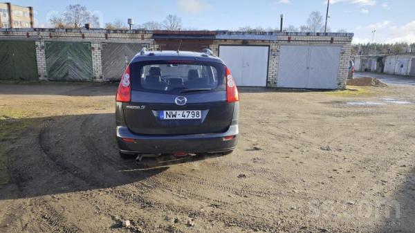 Pelēks Mazda 5 2006 Rīga, ar dzinēja tilpumu 2.00 L un nobraukumu 195 tūkst. km par 800 €, foto 1 vietnē AUTOMOTO.COM.LV