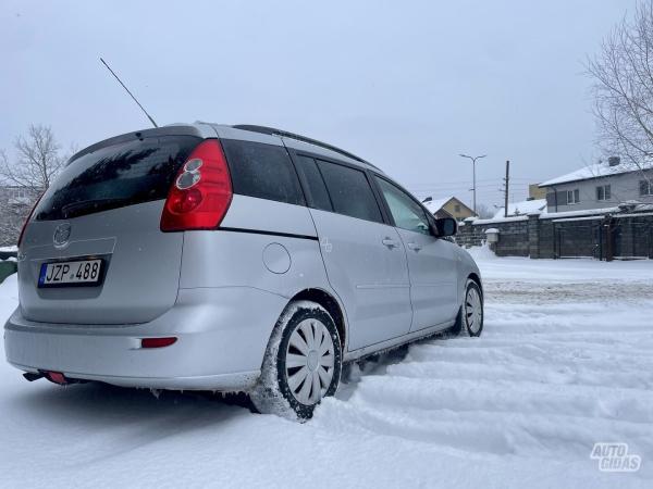 Pelēks Mazda 5 2006 Kauņa, ar dzinēja tilpumu 2.00 L un nobraukumu 318 tūkst. km par 850 €, foto 3 vietnē AUTOMOTO.COM.LV