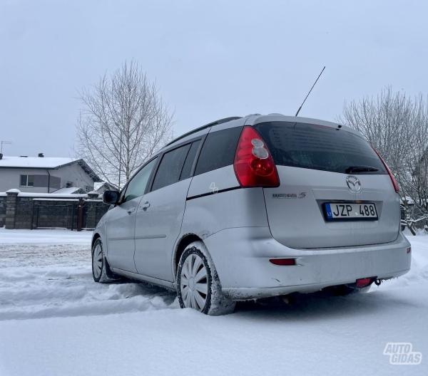 Pelēks Mazda 5 2006 Kauņa, ar dzinēja tilpumu 2.00 L un nobraukumu 318 tūkst. km par 850 €, foto 4 vietnē AUTOMOTO.COM.LV