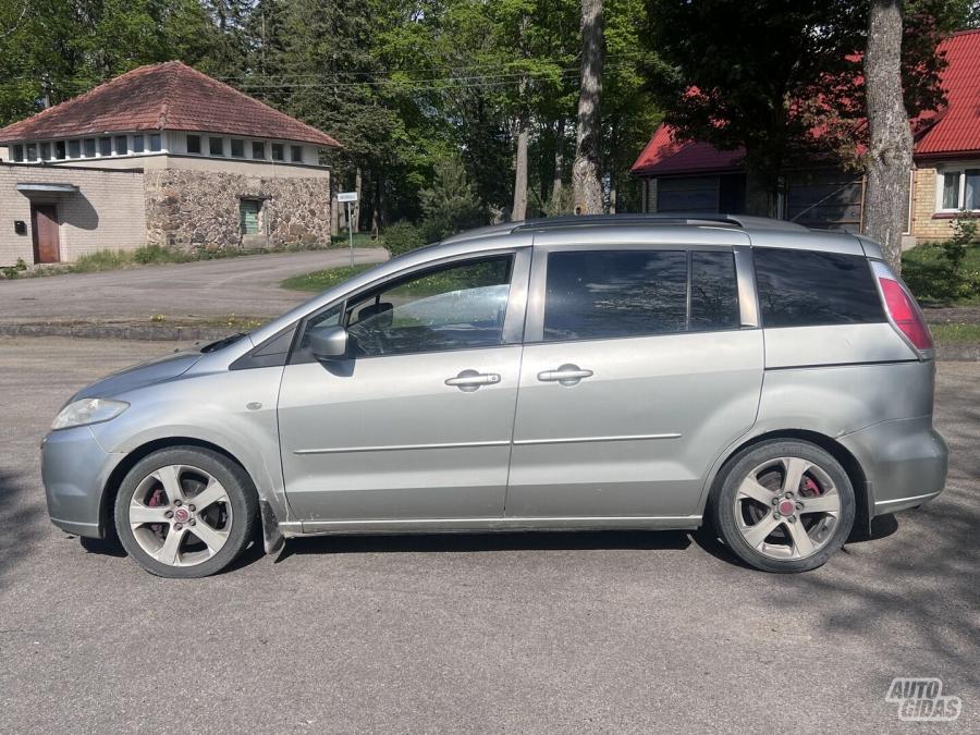 Grey Mazda 5 2006 in Vilnius, with an engine capacity of 2.00 L and mileage of 320 thousand km for 550 €, photo 3 on AUTOMOTO.COM.LV