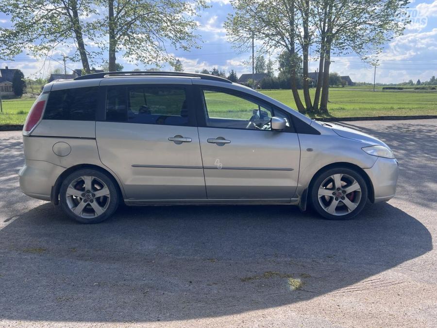 Grey Mazda 5 2006 in Vilnius, with an engine capacity of 2.00 L and mileage of 320 thousand km for 550 €, photo 7 on AUTOMOTO.COM.LV