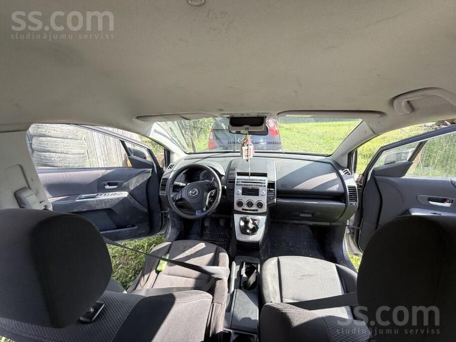 Pelēks Mazda 5 2006 Aizkraukle, ar dzinēja tilpumu 2.00 L un nobraukumu 310 tūkst. km par 1100 €, foto 3 vietnē AUTOMOTO.COM.LV