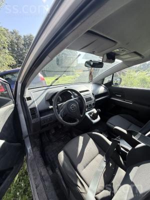 Pelēks Mazda 5 2006 Aizkraukle, ar dzinēja tilpumu 2.00 L un nobraukumu 310 tūkst. km par 1100 €, foto 5 vietnē AUTOMOTO.COM.LV