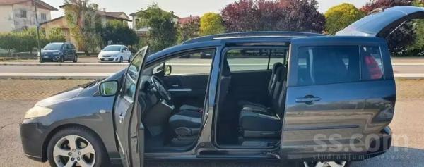 Pelēks Mazda 5 2006 Ventspils, ar dzinēja tilpumu 2.00 L un nobraukumu 289 tūkst. km par 1700 €, foto 3 vietnē AUTOMOTO.COM.LV