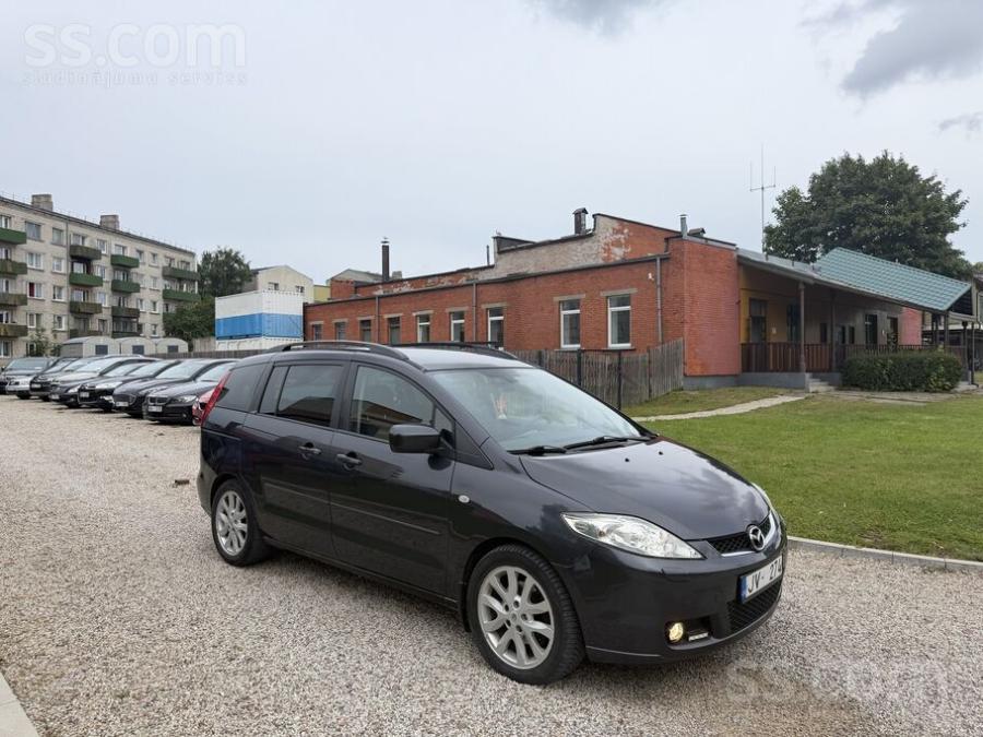 Pelēks Mazda 5 2006 Ventspils, ar dzinēja tilpumu 2.00 L un nobraukumu 297 tūkst. km par 1590 €, foto 4 vietnē AUTOMOTO.COM.LV