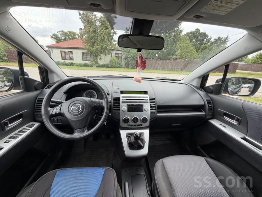 Pelēks Mazda 5 2006 Ventspils, ar dzinēja tilpumu 2.00 L un nobraukumu 297 tūkst. km par 1590 €, foto 14 vietnē AUTOMOTO.COM.LV