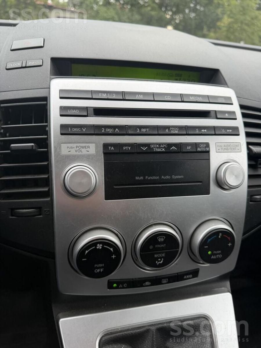 Pelēks Mazda 5 2006 Ventspils, ar dzinēja tilpumu 2.00 L un nobraukumu 297 tūkst. km par 1590 €, foto 15 vietnē AUTOMOTO.COM.LV