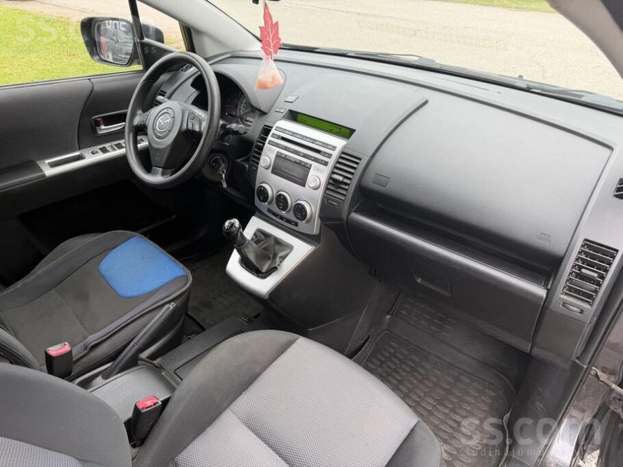 Pelēks Mazda 5 2006 Ventspils, ar dzinēja tilpumu 2.00 L un nobraukumu 297 tūkst. km par 1590 €, foto 18 vietnē AUTOMOTO.COM.LV