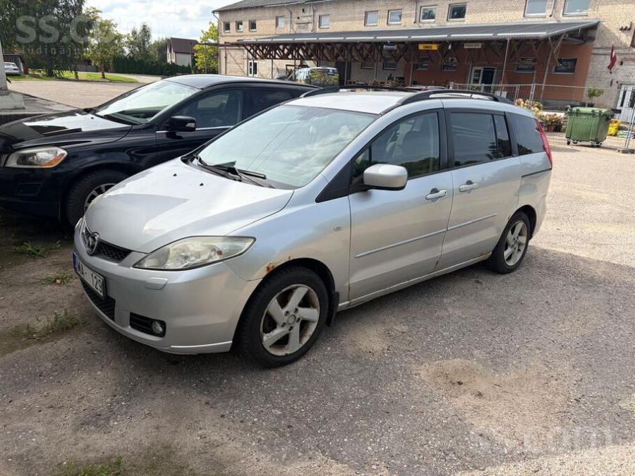 Pelēks Mazda 5 2006 Talsi, ar dzinēja tilpumu 2.00 L un nobraukumu 0 tūkst. km par 700 €, foto 6 vietnē AUTOMOTO.COM.LV