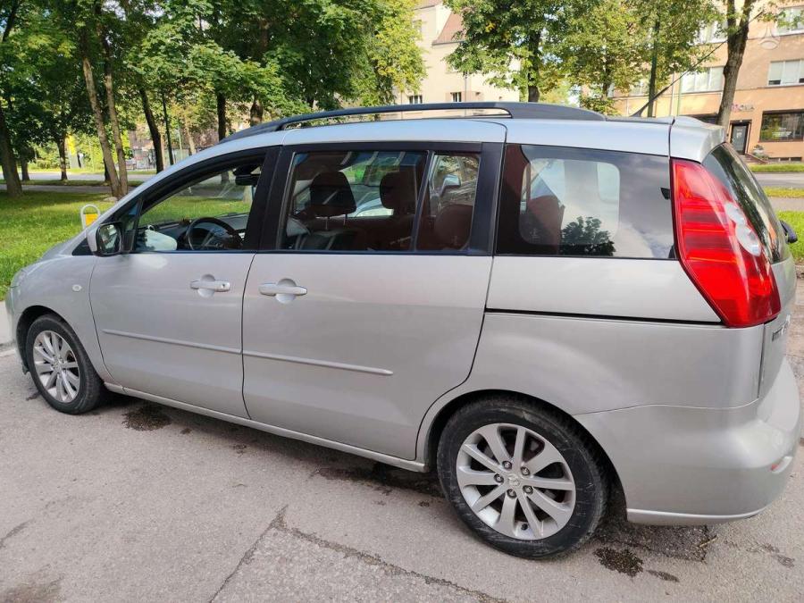 Grey Mazda 5 2006 in Klaipeda, with an engine capacity of 2.00 L and mileage of 215 thousand km for 1500 €, photo 7 on AUTOMOTO.COM.LV