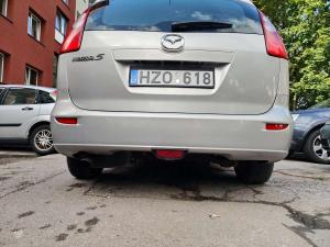 Grey Mazda 5 2006 in Klaipeda, with an engine capacity of 2.00 L and mileage of 215 thousand km for 1500 €, photo 9 on AUTOMOTO.COM.LV