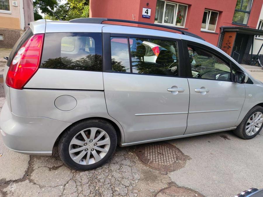 Grey Mazda 5 2006 in Klaipeda, with an engine capacity of 2.00 L and mileage of 215 thousand km for 1500 €, photo 11 on AUTOMOTO.COM.LV