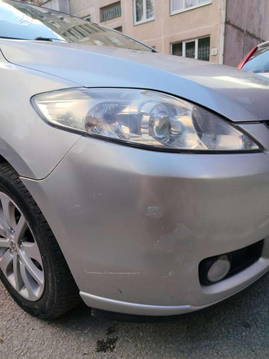 Grey Mazda 5 2006 in Klaipeda, with an engine capacity of 2.00 L and mileage of 215 thousand km for 1500 €, photo 16 on AUTOMOTO.COM.LV