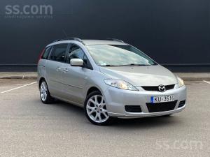 Grey Mazda 5 2007 in Riga, with an engine capacity of 2.00 L and mileage of 275 thousand km for 1090 €, photo 2 on AUTOMOTO.COM.LV