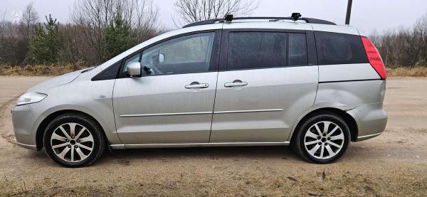 Grey Mazda 5 2007 in Vilnius, with an engine capacity of 2.00 L and mileage of 349 thousand km for 750 €, photo 2 on AUTOMOTO.COM.LV