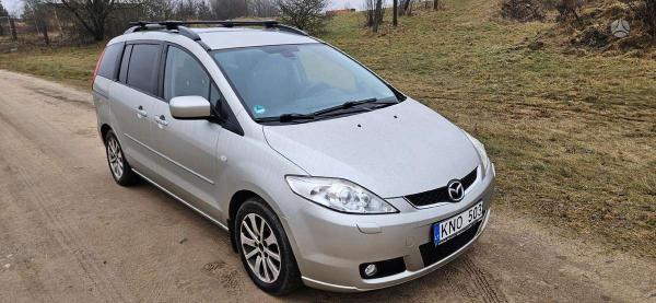Grey Mazda 5 2007 in Vilnius, with an engine capacity of 2.00 L and mileage of 349 thousand km for 750 €, photo 7 on AUTOMOTO.COM.LV