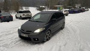 Pelēks Mazda 5 2007 Šauļi, ar dzinēja tilpumu 2.30 L un nobraukumu 189 tūkst. km par 2300 €, foto  vietnē AUTOMOTO.COM.LV