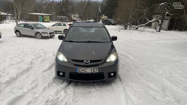Pelēks Mazda 5 2007 Šauļi, ar dzinēja tilpumu 2.30 L un nobraukumu 189 tūkst. km par 2300 €, foto 2 vietnē AUTOMOTO.COM.LV