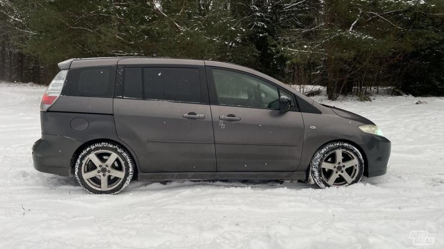 Pelēks Mazda 5 2007 Šauļi, ar dzinēja tilpumu 2.30 L un nobraukumu 189 tūkst. km par 2300 €, foto 4 vietnē AUTOMOTO.COM.LV