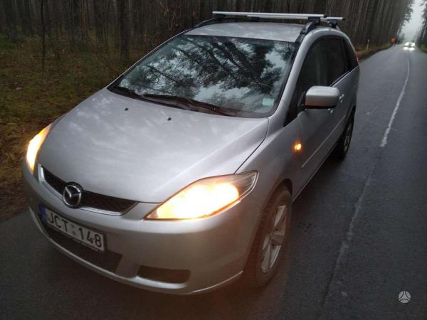 Grey Mazda 5 2007 in Vilnius, with an engine capacity of 2.00 L and mileage of 213 thousand km for 1190 €, photo 4 on AUTOMOTO.COM.LV