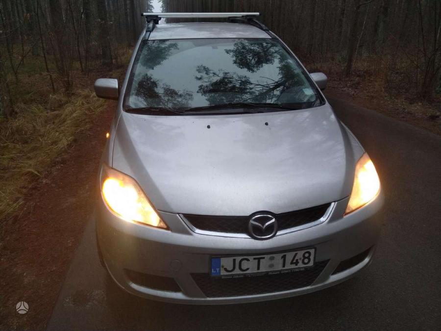 Pelēks Mazda 5 2007 Viļņa, ar dzinēja tilpumu 2.00 L un nobraukumu 213 tūkst. km par 1190 €, foto 11 vietnē AUTOMOTO.COM.LV
