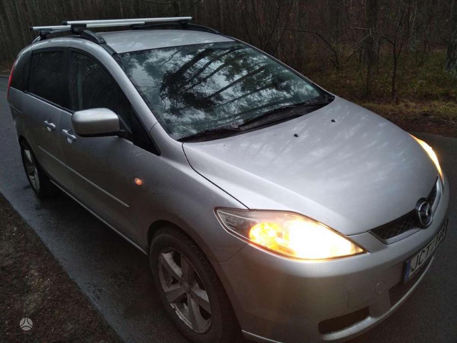 Pelēks Mazda 5 2007 Viļņa, ar dzinēja tilpumu 2.00 L un nobraukumu 213 tūkst. km par 1190 €, foto 13 vietnē AUTOMOTO.COM.LV