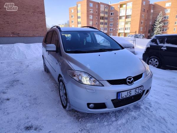 Pelēks Mazda 5 2007 Šauļi, ar dzinēja tilpumu 2.00 L un nobraukumu 282 tūkst. km par 1450 €, foto 3 vietnē AUTOMOTO.COM.LV