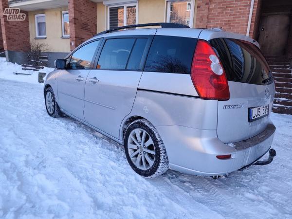 Pelēks Mazda 5 2007 Šauļi, ar dzinēja tilpumu 2.00 L un nobraukumu 282 tūkst. km par 1450 €, foto 6 vietnē AUTOMOTO.COM.LV