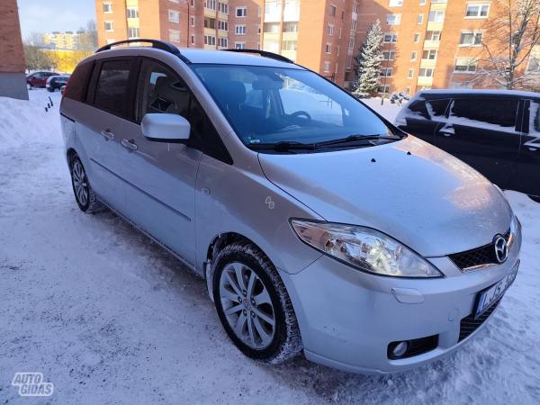 Pelēks Mazda 5 2007 Šauļi, ar dzinēja tilpumu 2.00 L un nobraukumu 282 tūkst. km par 1450 €, foto 8 vietnē AUTOMOTO.COM.LV