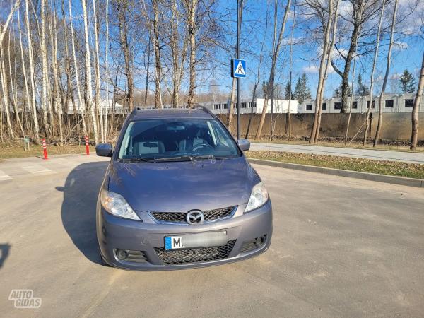 Pelēks Mazda 5 2007 Viļņa, ar dzinēja tilpumu 2.00 L un nobraukumu 248 tūkst. km par 1750 €, foto 2 vietnē AUTOMOTO.COM.LV