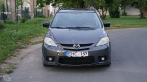 Grey Mazda 5 2007 in Siauliai, with an engine capacity of 2.30 L and mileage of 196 thousand km for 2100 €, photo 3 on AUTOMOTO.COM.LV
