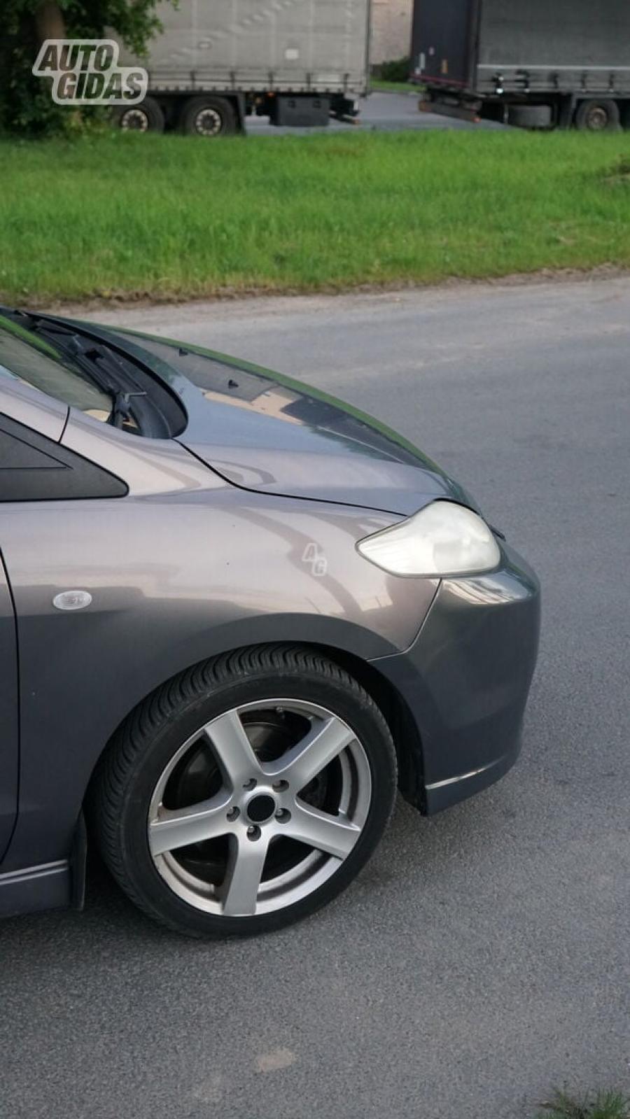 Grey Mazda 5 2007 in Siauliai, with an engine capacity of 2.30 L and mileage of 196 thousand km for 2100 €, photo 6 on AUTOMOTO.COM.LV
