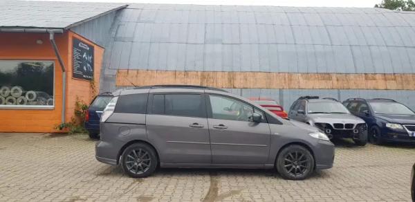 Pelēks Mazda 5 2007 Valmiera, ar dzinēja tilpumu 2.00 L un nobraukumu 369 tūkst. km par 1450 €, foto 2 vietnē AUTOMOTO.COM.LV