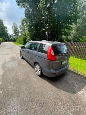 Pelēks Mazda 5 2007 Daugavpils, ar dzinēja tilpumu 2.00 L un nobraukumu 235 tūkst. km par 1950 €, foto  vietnē AUTOMOTO.COM.LV