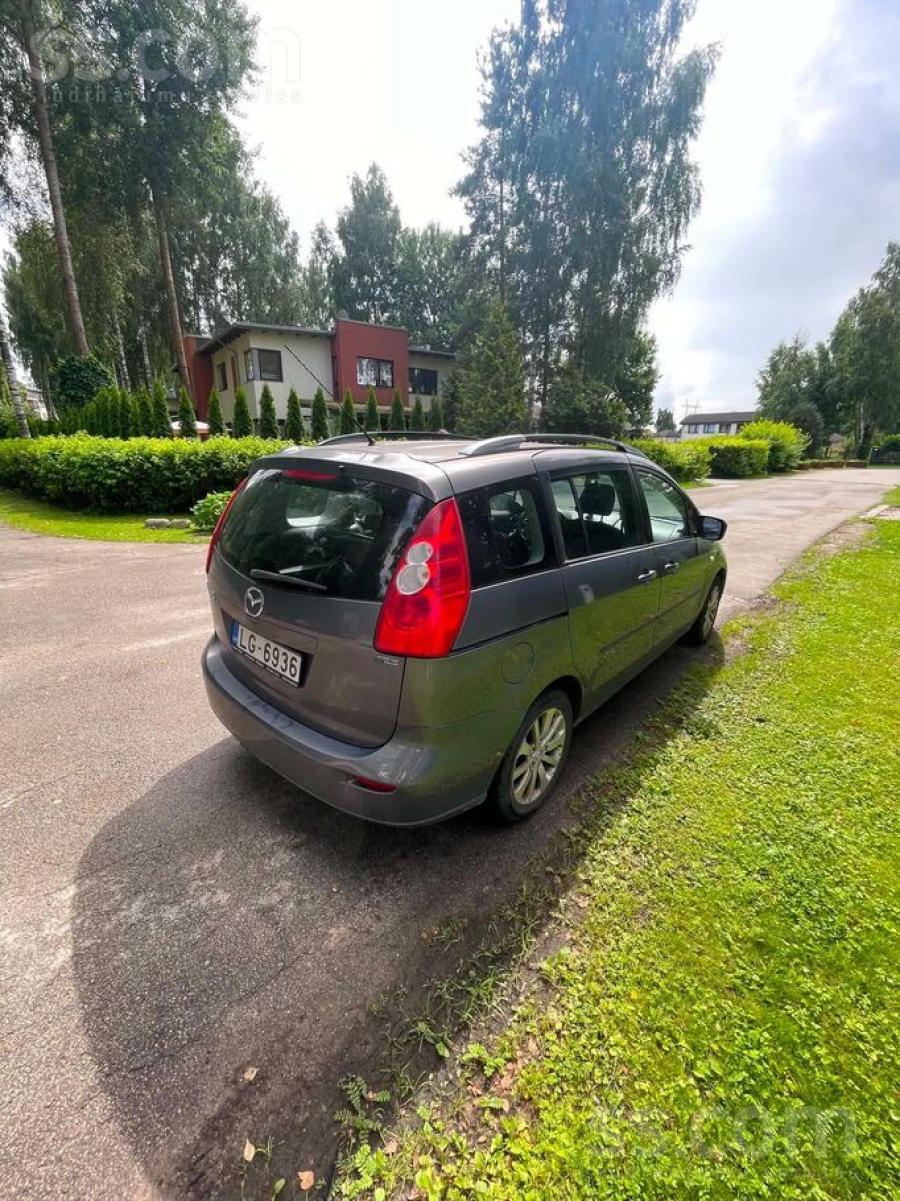Pelēks Mazda 5 2007 Daugavpils, ar dzinēja tilpumu 2.00 L un nobraukumu 235 tūkst. km par 1950 €, foto 4 vietnē AUTOMOTO.COM.LV