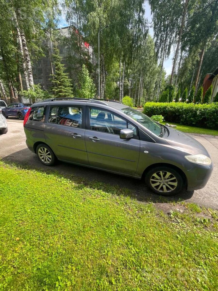 Pelēks Mazda 5 2007 Daugavpils, ar dzinēja tilpumu 2.00 L un nobraukumu 235 tūkst. km par 1950 €, foto 5 vietnē AUTOMOTO.COM.LV