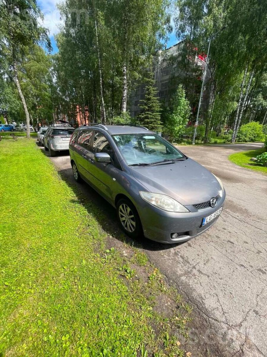 Pelēks Mazda 5 2007 Daugavpils, ar dzinēja tilpumu 2.00 L un nobraukumu 235 tūkst. km par 1950 €, foto 8 vietnē AUTOMOTO.COM.LV