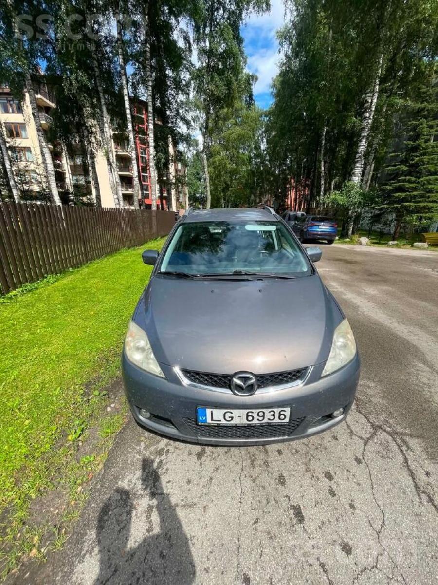 Pelēks Mazda 5 2007 Daugavpils, ar dzinēja tilpumu 2.00 L un nobraukumu 235 tūkst. km par 1950 €, foto 9 vietnē AUTOMOTO.COM.LV