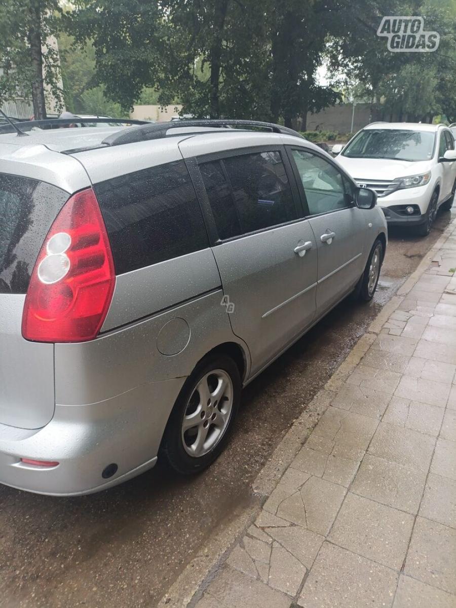 Grey Mazda 5 2007 in Kaunas, with an engine capacity of 2.00 L and mileage of 285 thousand km for 1500 €, photo 4 on AUTOMOTO.COM.LV