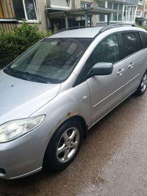 Grey Mazda 5 2007 in Kaunas, with an engine capacity of 2.00 L and mileage of 285 thousand km for 1500 €, photo 5 on AUTOMOTO.COM.LV