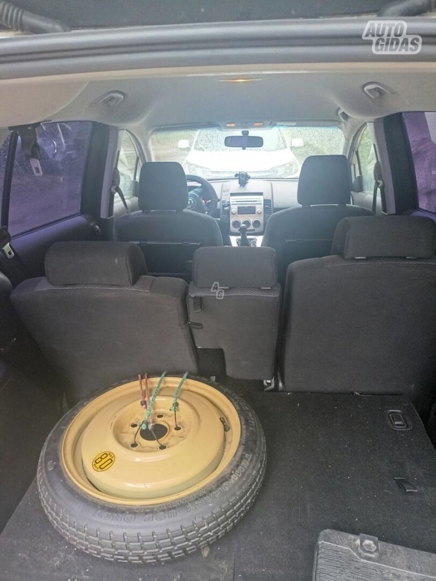 Grey Mazda 5 2007 in Kaunas, with an engine capacity of 2.00 L and mileage of 285 thousand km for 1500 €, photo 6 on AUTOMOTO.COM.LV