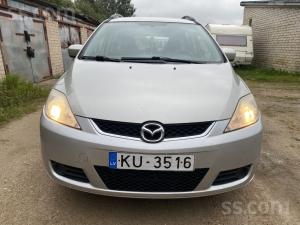Pelēks Mazda 5 2007 Aizkraukle, ar dzinēja tilpumu 2.00 L un nobraukumu 241 tūkst. km par 950 €, foto 5 vietnē AUTOMOTO.COM.LV