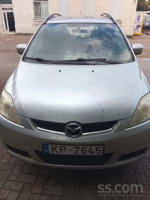 Grey Mazda 5 2007 in Cesis, with an engine capacity of 2.00 L and mileage of 287 thousand km for 850 €, photo 4 on AUTOMOTO.COM.LV
