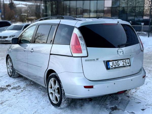 Grey Mazda 5 2008 in Vilnius, with an engine capacity of 2.00 L and mileage of 270 thousand km for 1250 €, photo 3 on AUTOMOTO.COM.LV