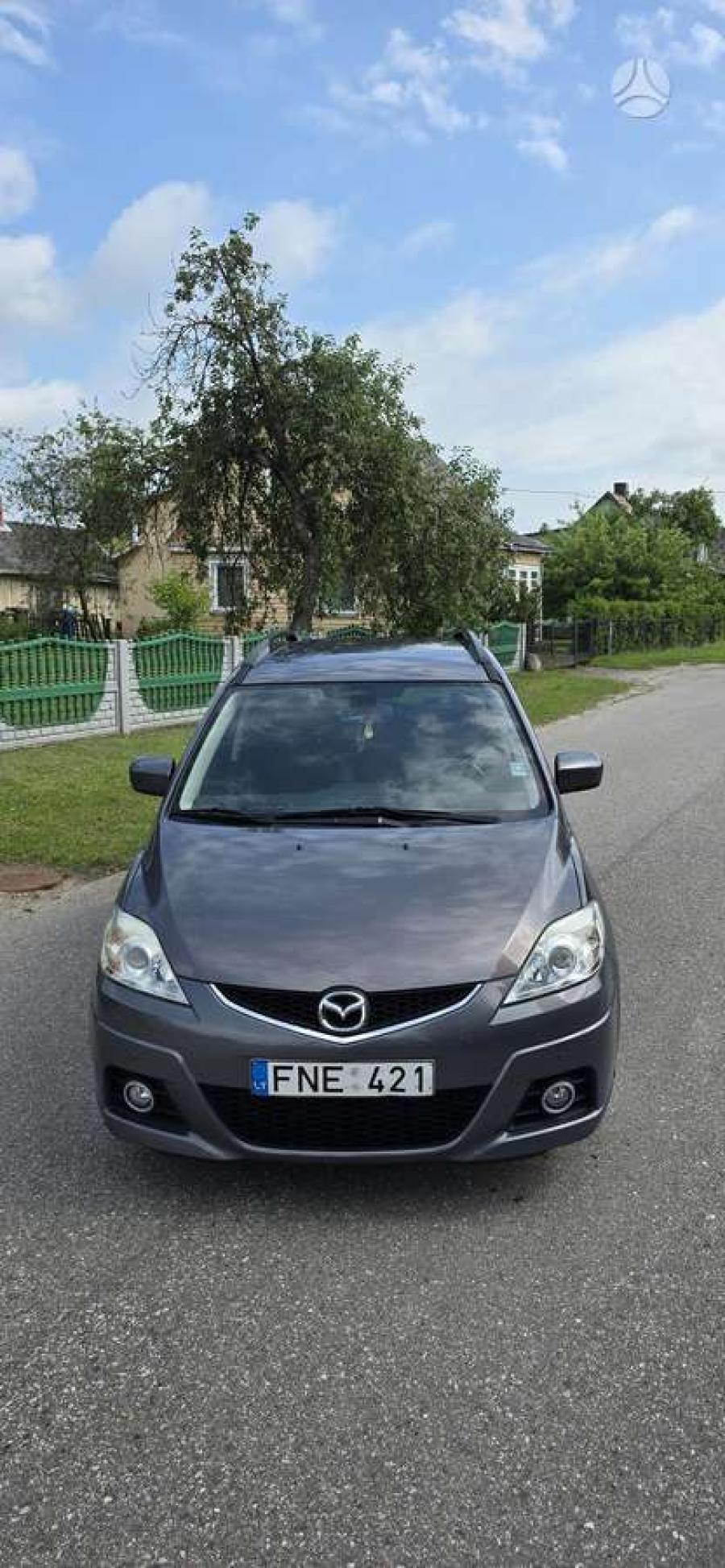 Grey Mazda 5 2008 in Ukmerge, with an engine capacity of 2.00 L and mileage of 166 thousand km for 2000 €, photo 3 on AUTOMOTO.COM.LV