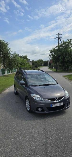 Grey Mazda 5 2008 in Ukmerge, with an engine capacity of 2.00 L and mileage of 166 thousand km for 2000 €, photo 4 on AUTOMOTO.COM.LV
